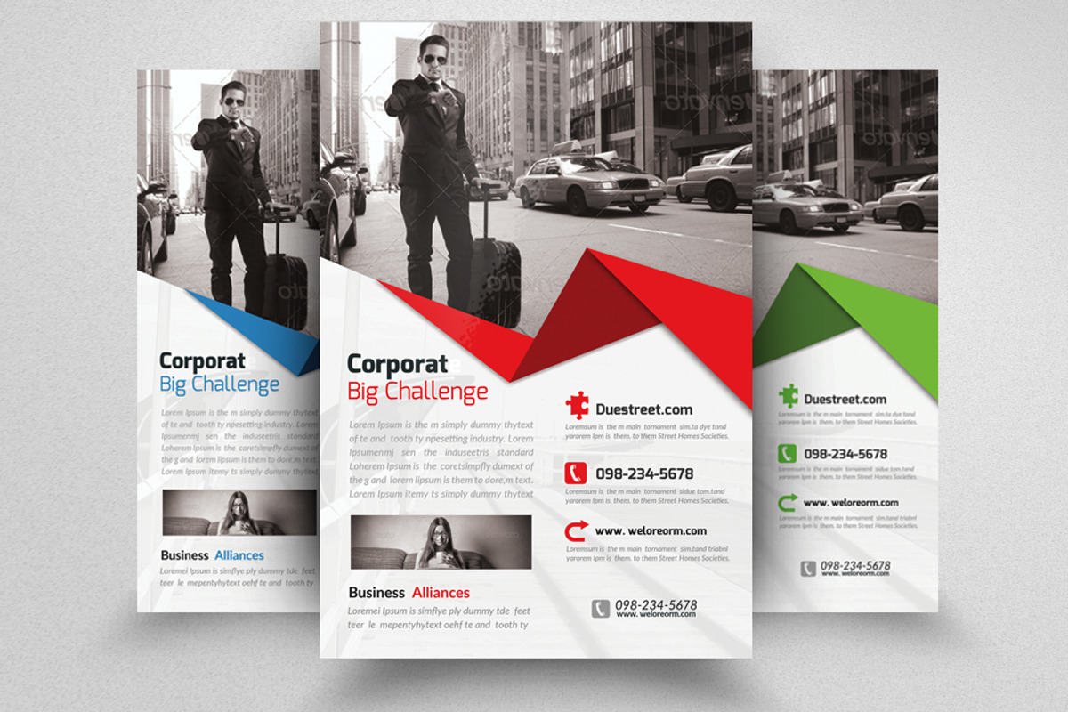 Business Tour Flyer Template, a Flyer Template by Design Up