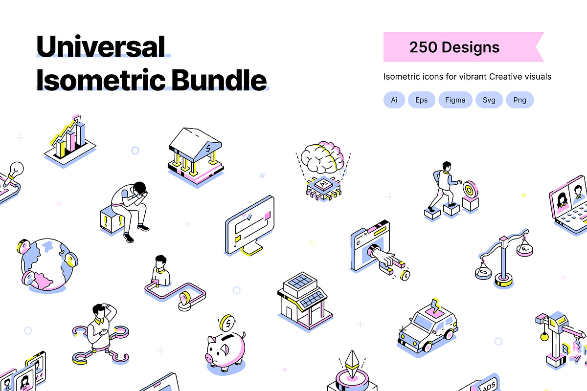 Universal Isometric Icons