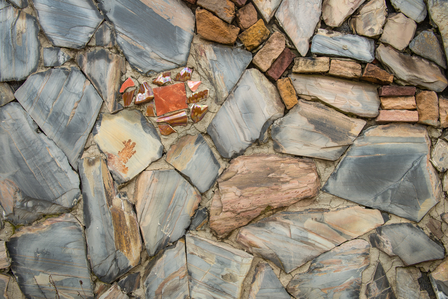 Background of stone wall texture featuring stone, heart, and wall, an ...