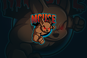 Mouse - Mascot & Esport Logo | Branding & Logo Templates ~ Creative Market