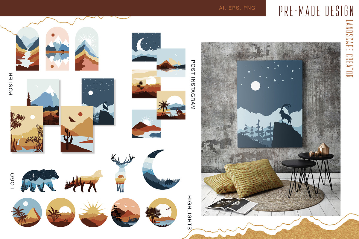 Summer vibes BUNDLE, an Object Graphic by Polli Deeva