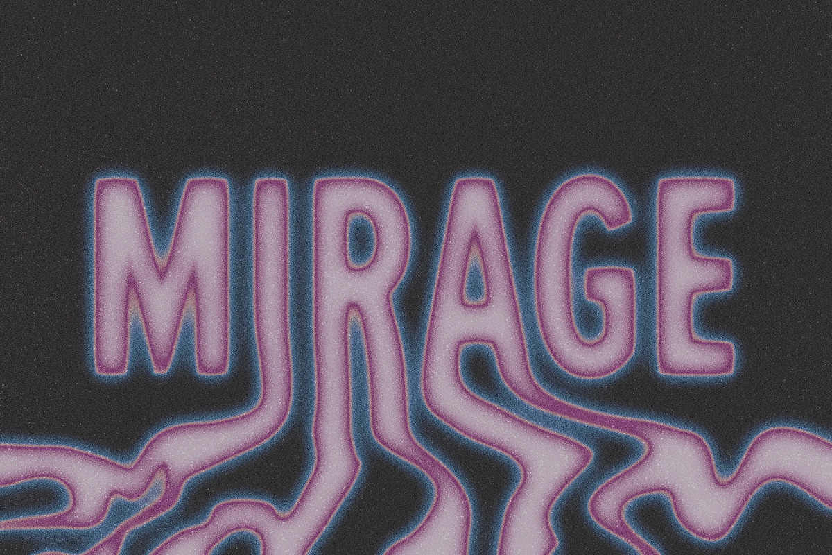 Mirage Text Effect, a Layer Style Add-On by Design Squad