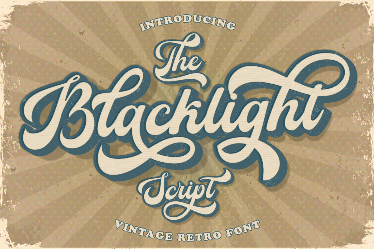 Blacklight Script | Creative Market