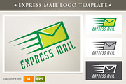 Express Mail Logo, a Branding & Logo Template by mikailain