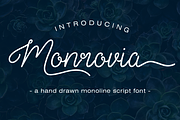 Monrovia, a Script Font by Olio Design | Creative Market