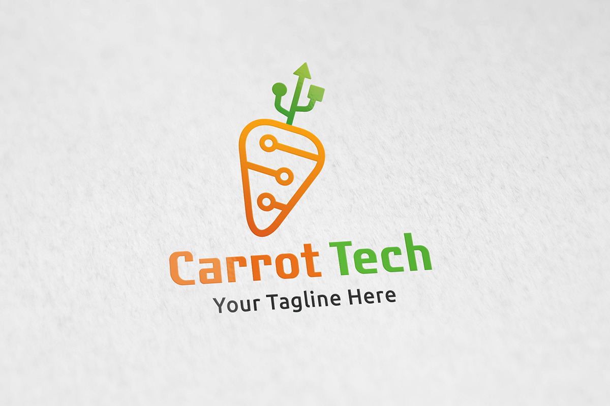 Carrot Tech - Logo Template, a Branding & Logo Template by Martin-Jamez