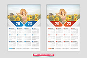 2023 Calendar design template