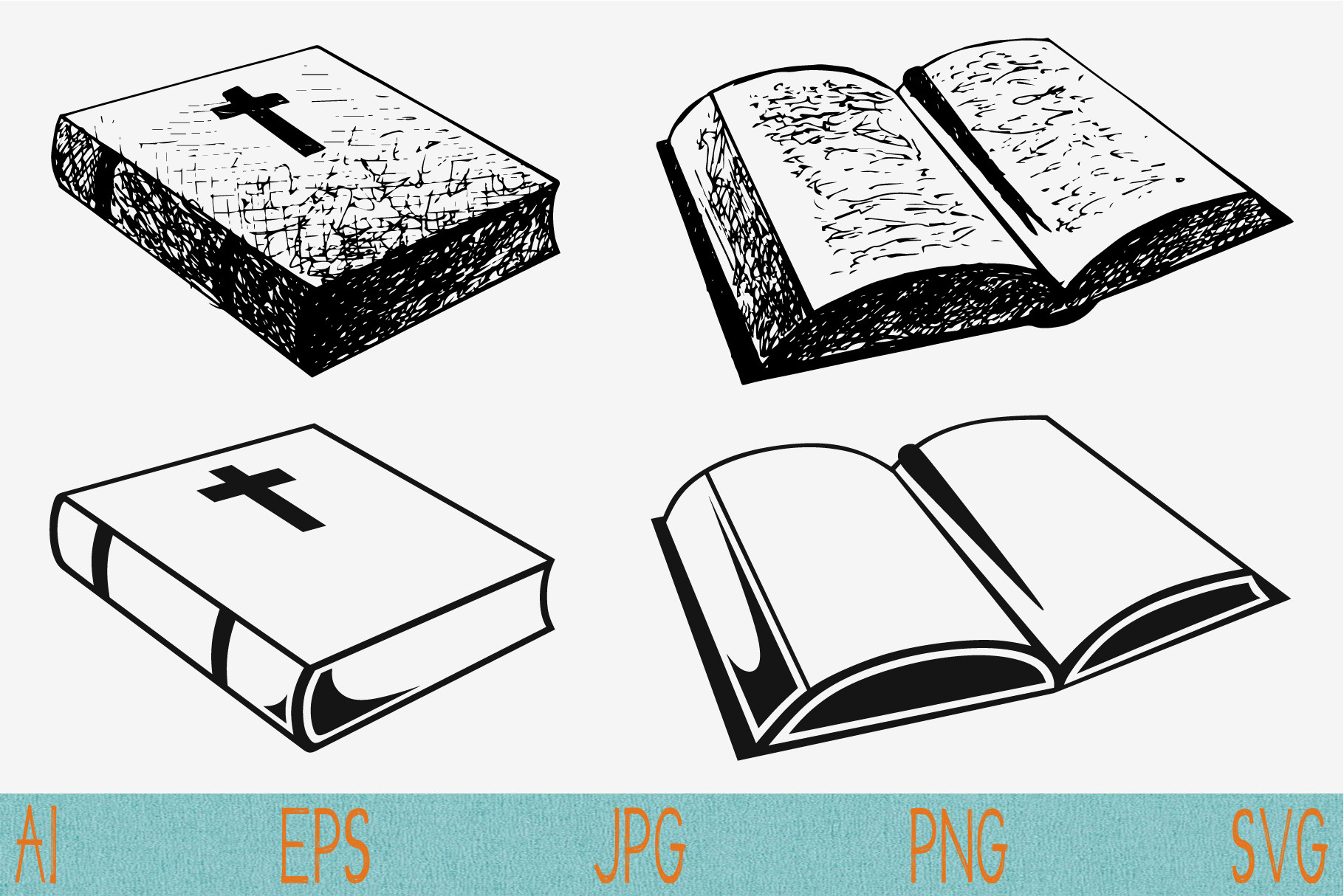 bible book, an Object Graphic by FileVectorSVG