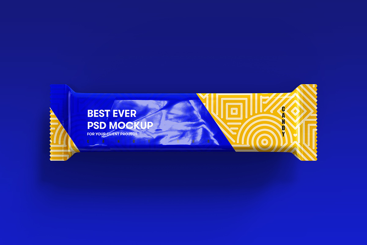 Candy Bar Pack Packaging Mockup, a Packaging Mockup by Ram Studio ...