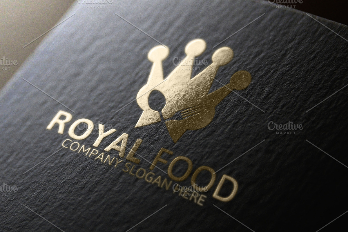 Royal Food Logo, a Branding & Logo Template by Josuf Media