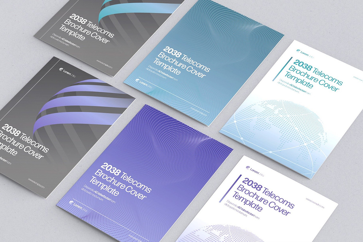 Brochure Cover Template, a Brochure Template by BrandPacks