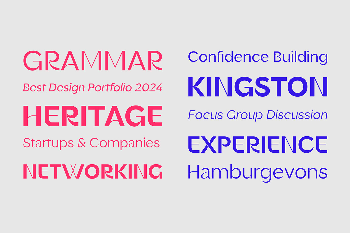 Brendiva font family