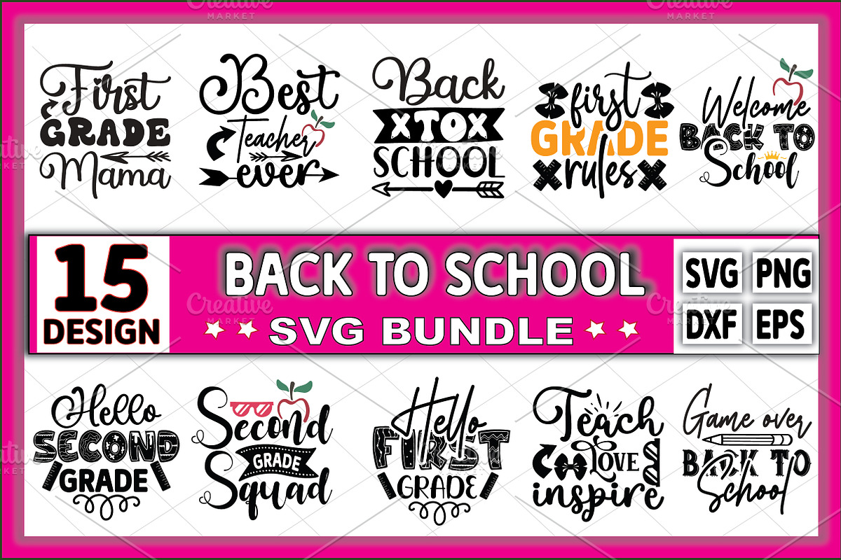 School SVG Bundle, school Bundle