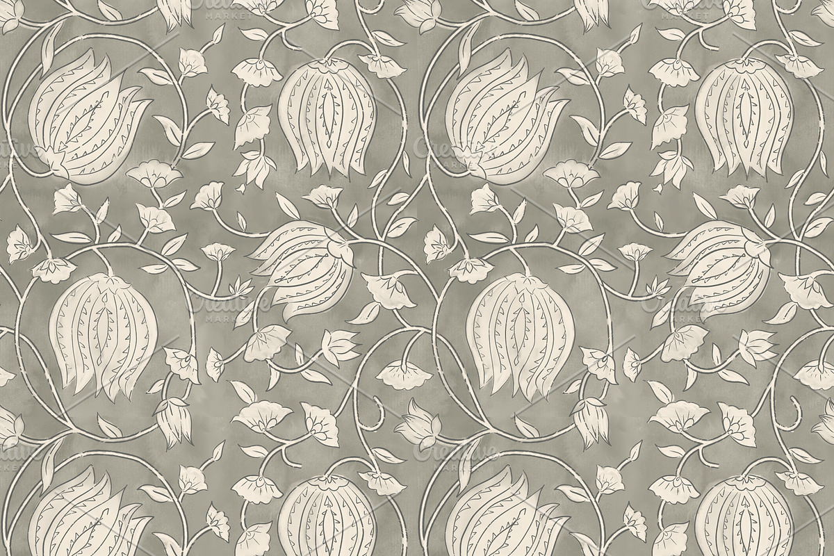 Boho Neutral Pattern Bundle, a Pattern Graphic by Mieken Petra Designs
