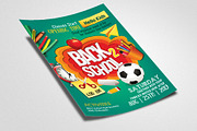 Back 2 School Flyer Template, a Flyer Template by Psd Templates