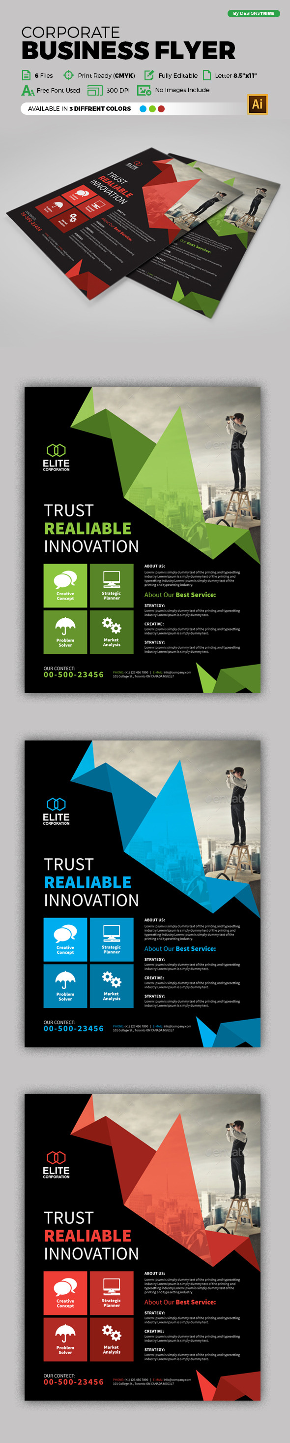 Flyer 67, a Flyer Template by Design'sTRIBE