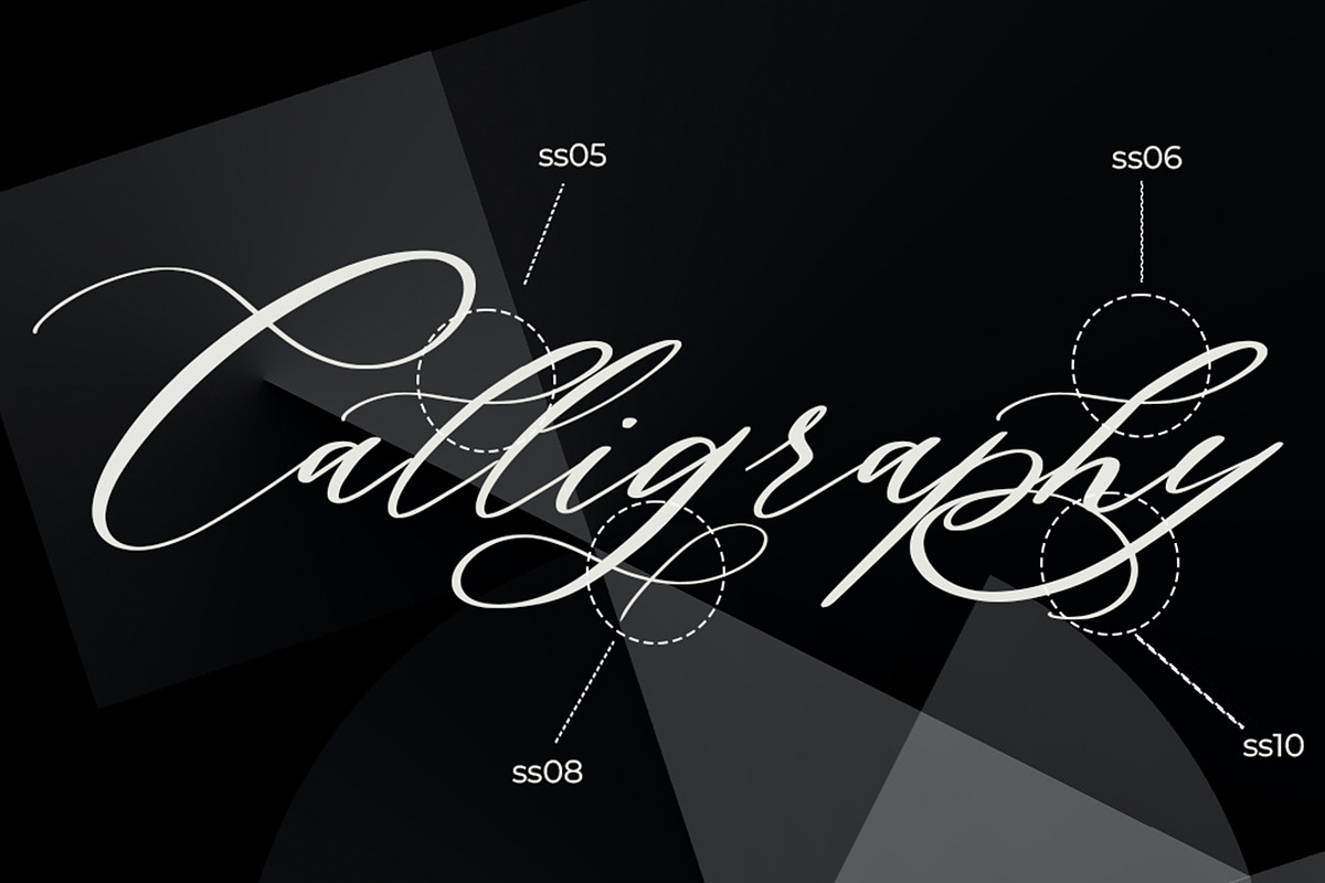 Amora Calligraphy Font, a Script Font by Analogous | amora brush font, amora font, amora in ...