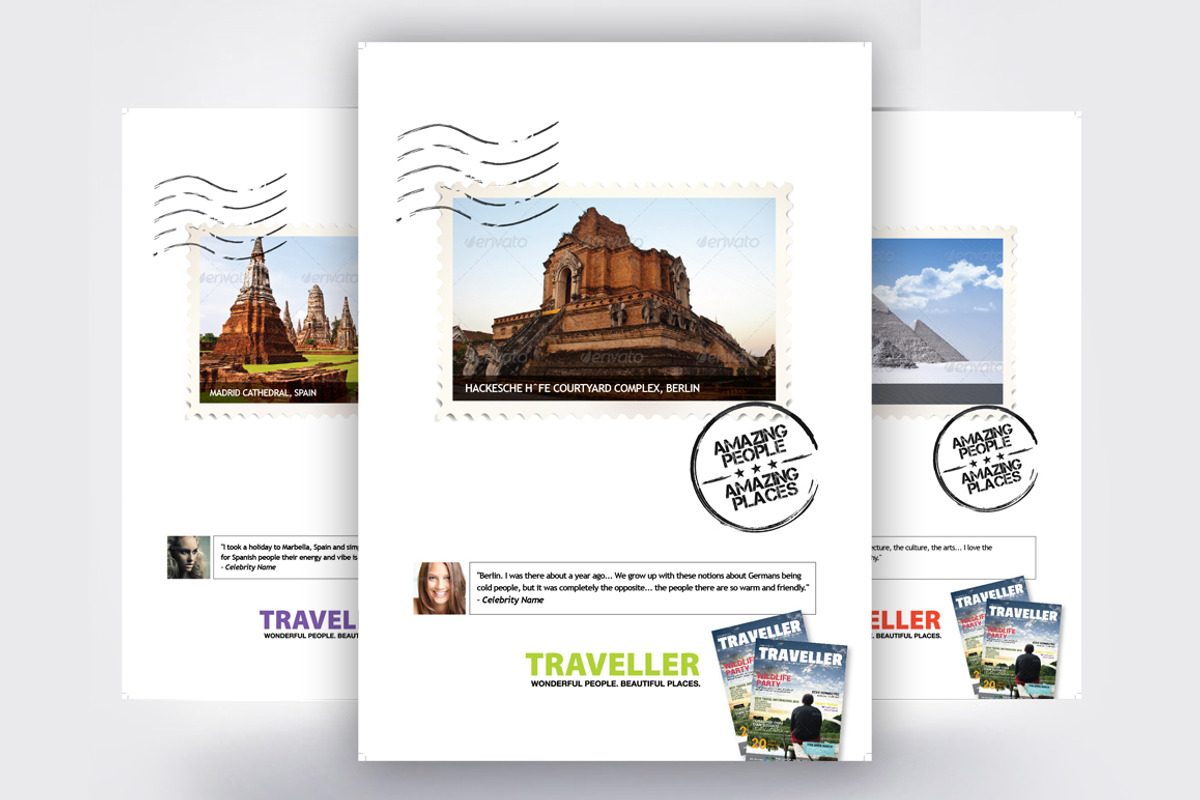 Tour & Travel Ad / Flyer, a Flyer Template by thewestlifeboy