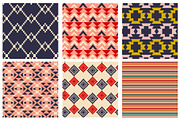 30 Southwestern Navajo Patterns Pack, a Pattern Graphic by Katrinelly