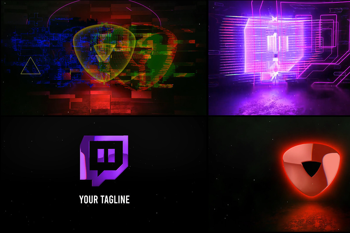 Glitch Logo VFX for After Effects | Creative Market