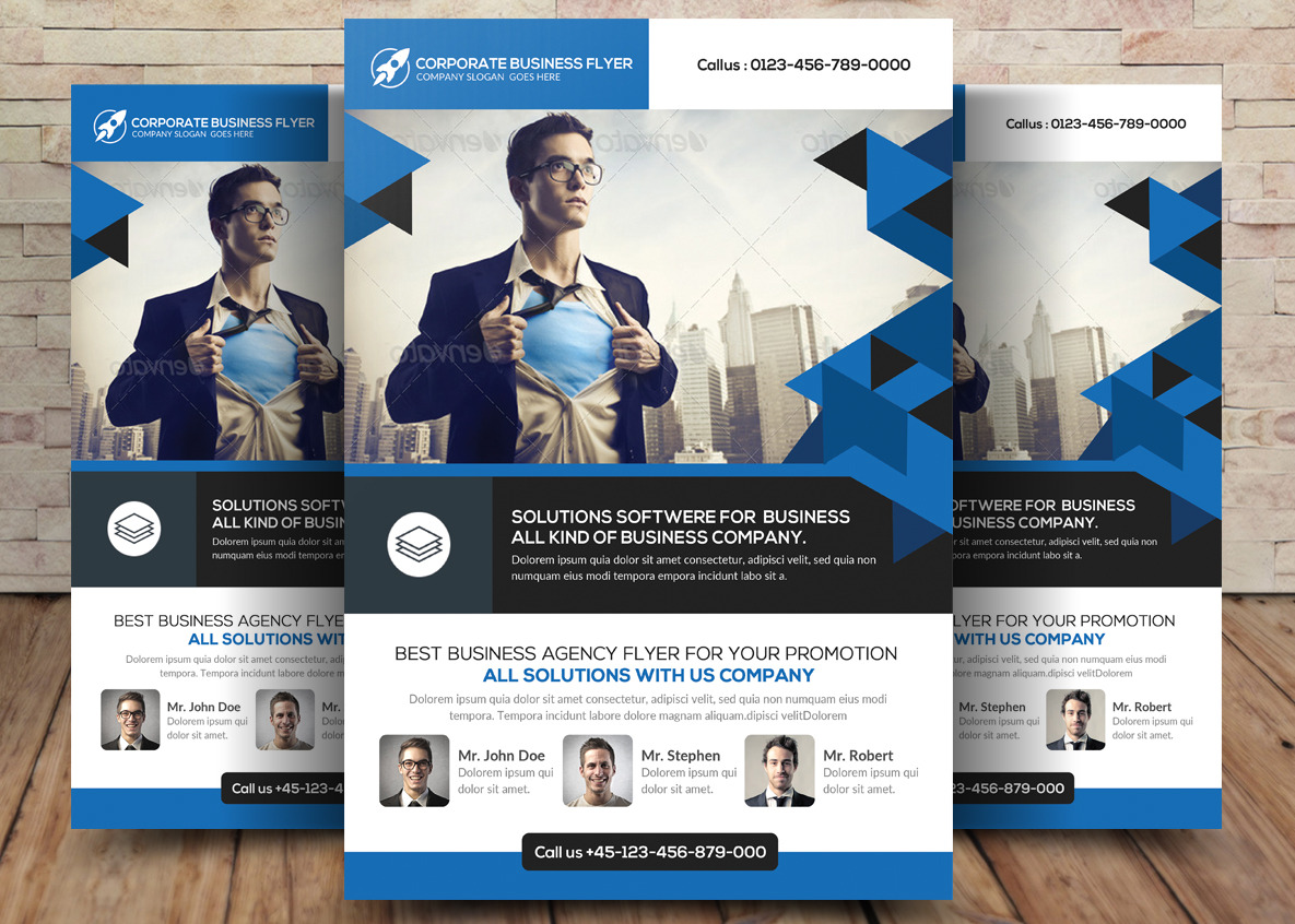 Business Training Flyer & Ad, a Flyer Template by graphicforest