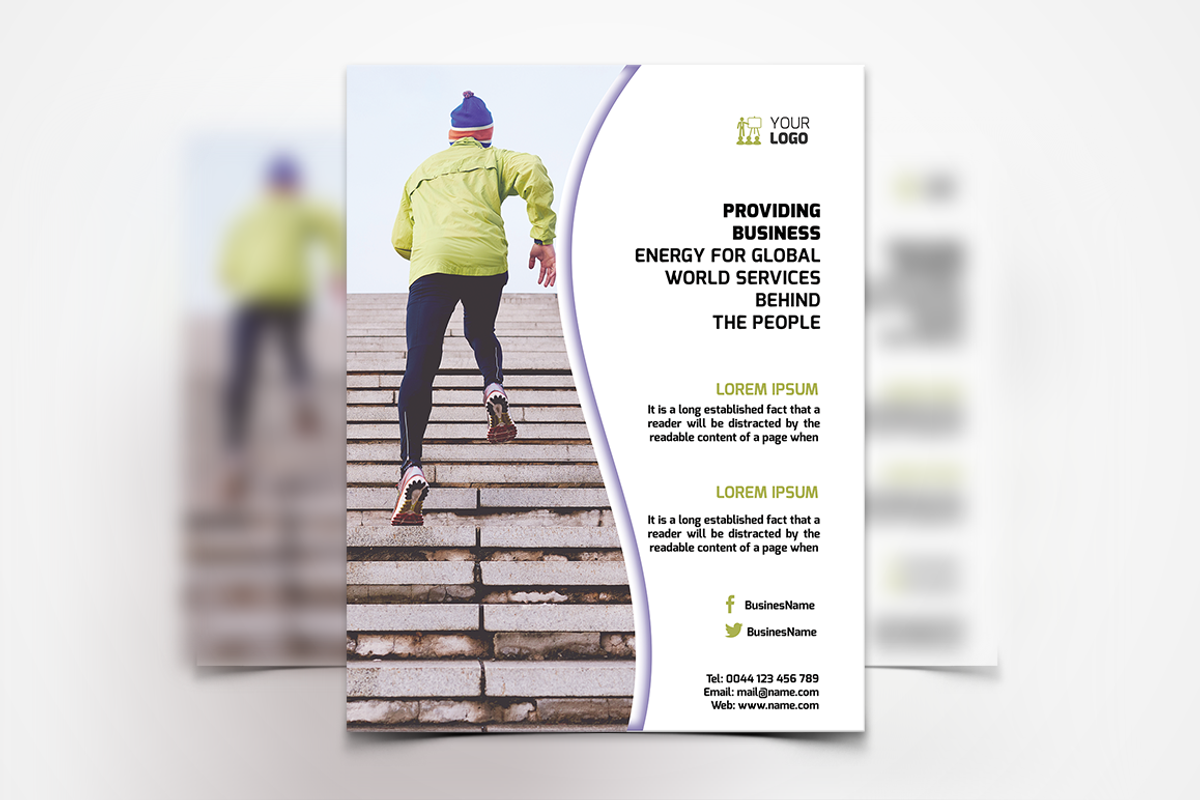 6 Training Flyers, a Flyer Template by Creatricks
