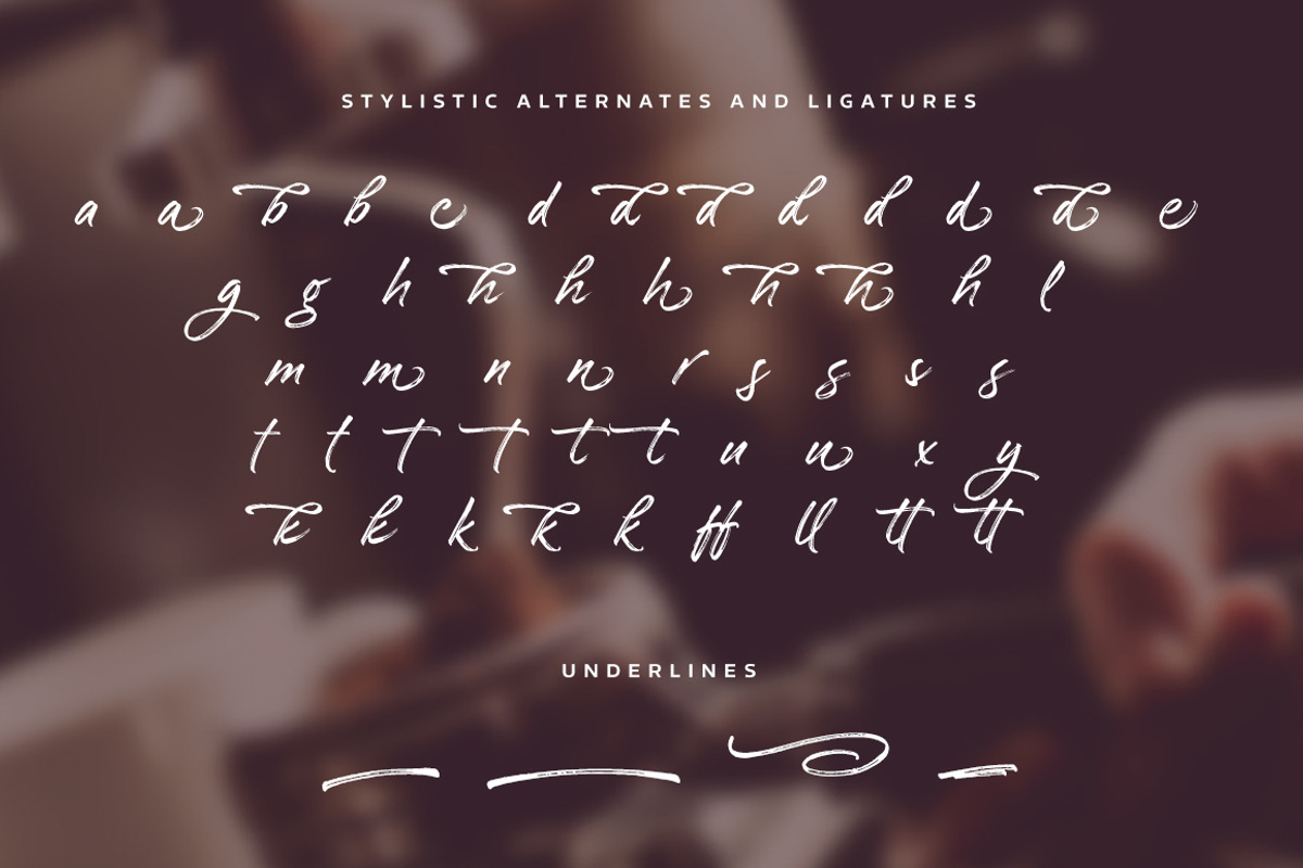 Authenia Solid, a Handwritten Font by Mika Melvas