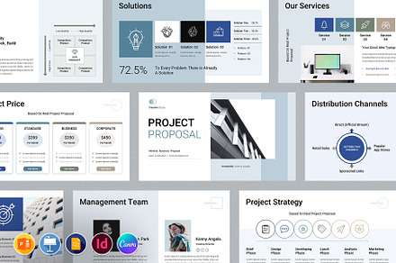 Project Proposal Presentation Design, a Presentation Template by ...