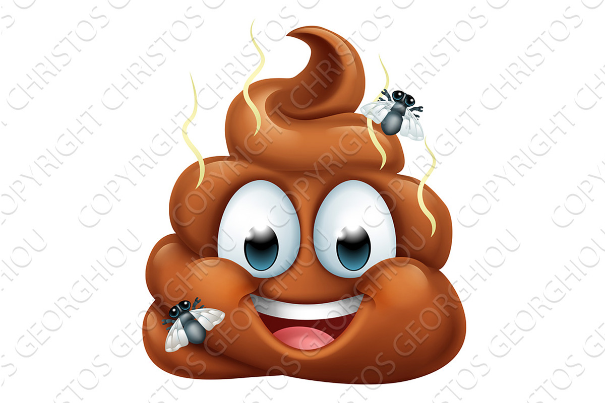 Happy Poop Poo Emoticon Poomoji, a Person Illustration by Christos ...