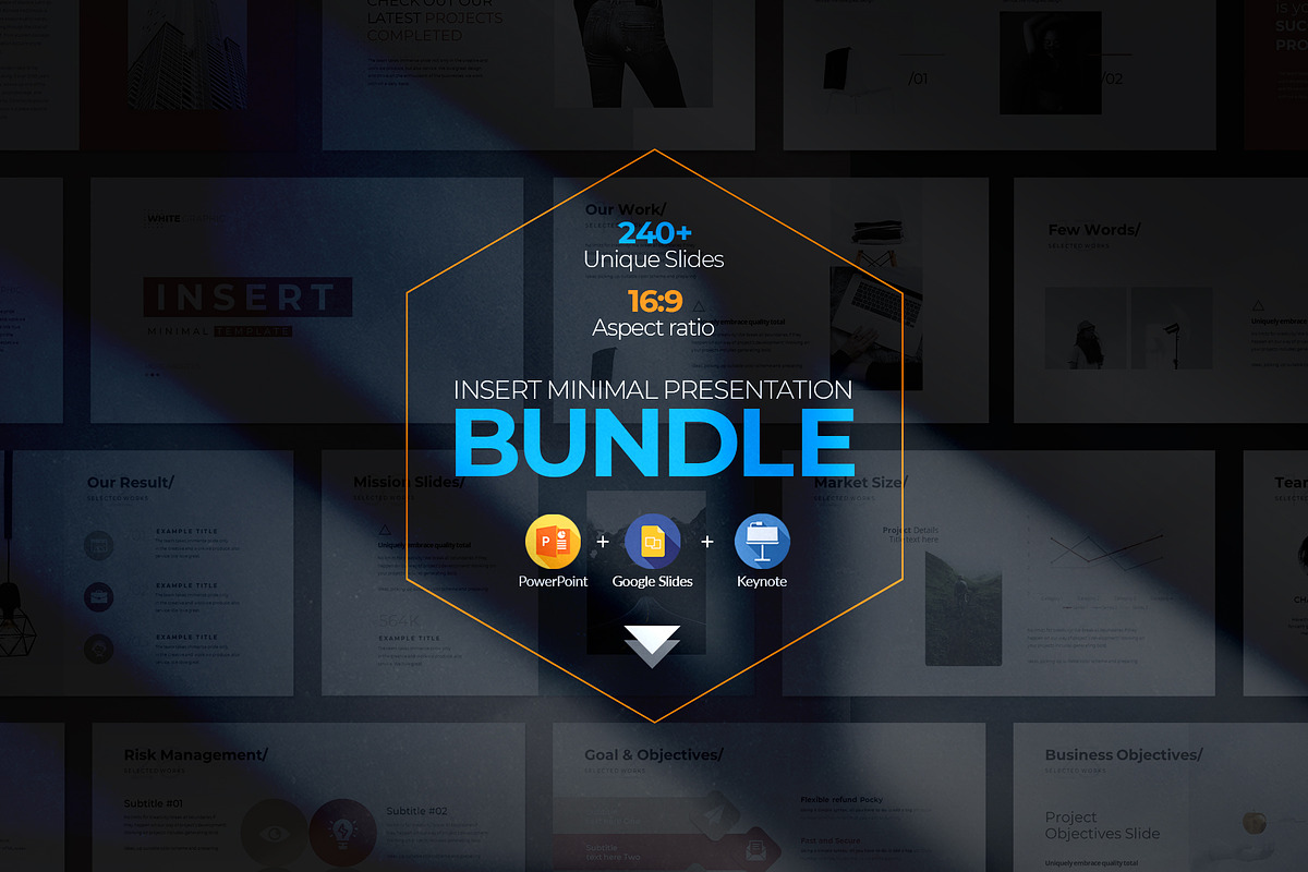 Insert Presentation Bundle, a Presentation Template by White Graphic