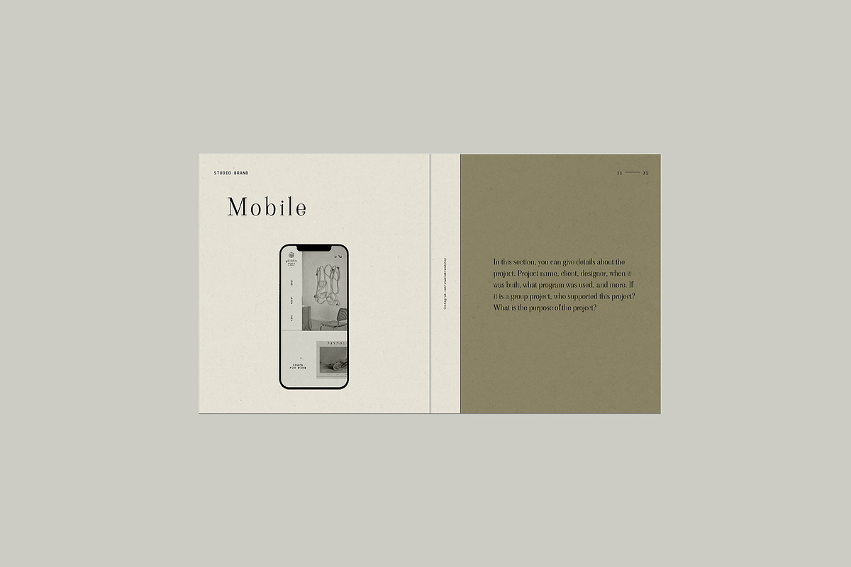 PANDORA I Brand Guidelines I Canva, a Magazine Template by Studio Brand