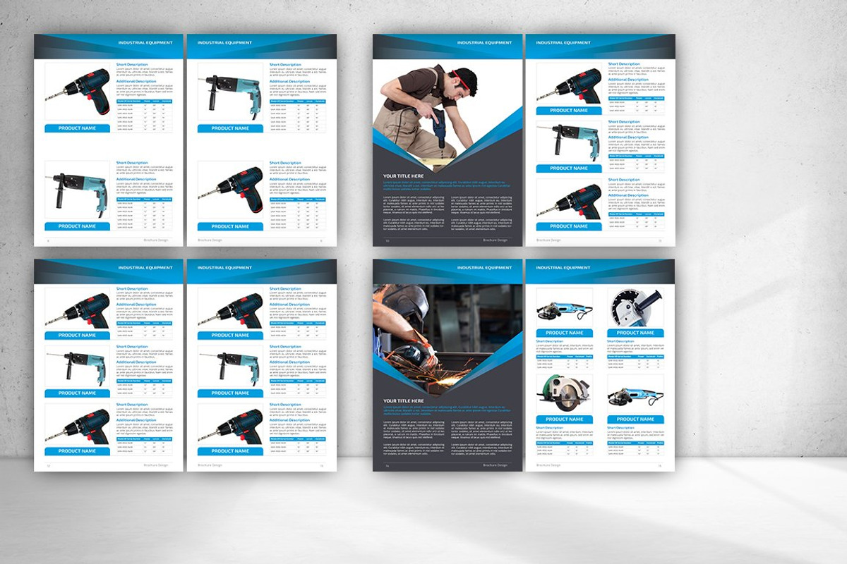 Product Catalog Bundle, a Brochure Template by design_pick