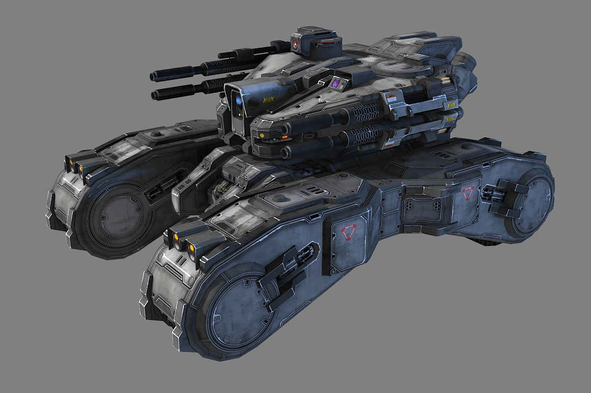 SciFi Light Tank - MK1, a Cars & Vehicle 3D Model by CGPitbull ...