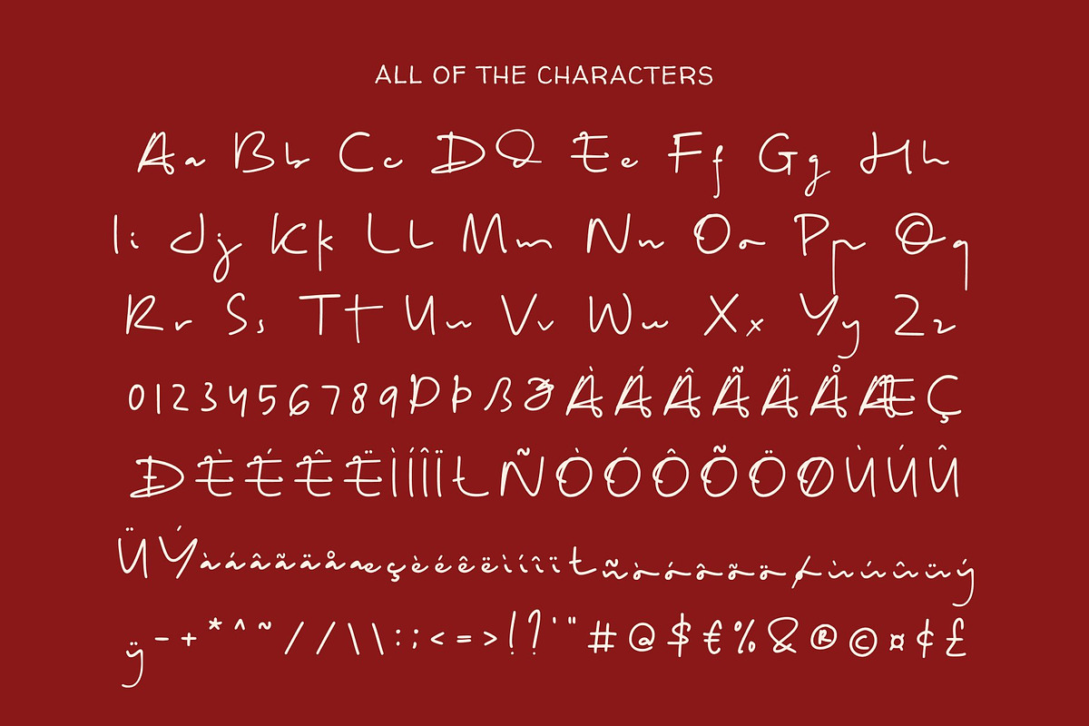 CS Daisha–Soft Handwritten Script Font