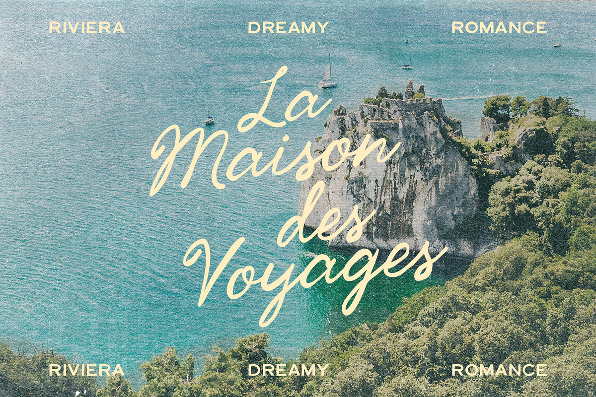 Handwritten Coastal Vintage Font