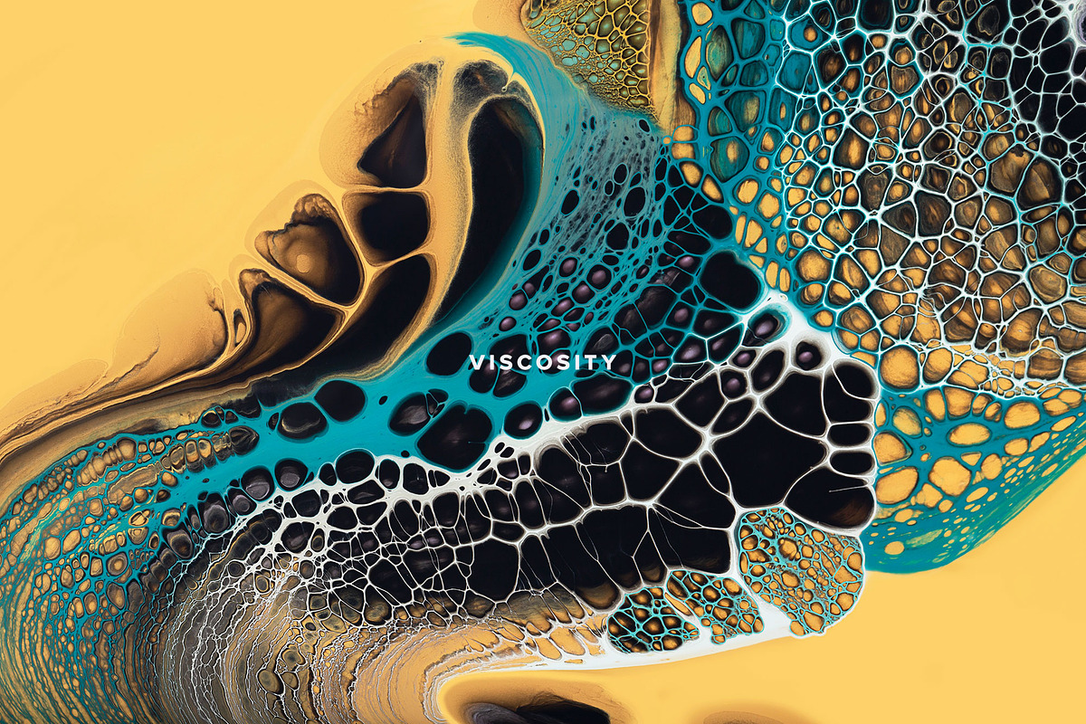 Viscosity: Fluid Acrylic Textures, a Texture Graphic by Chroma Supply