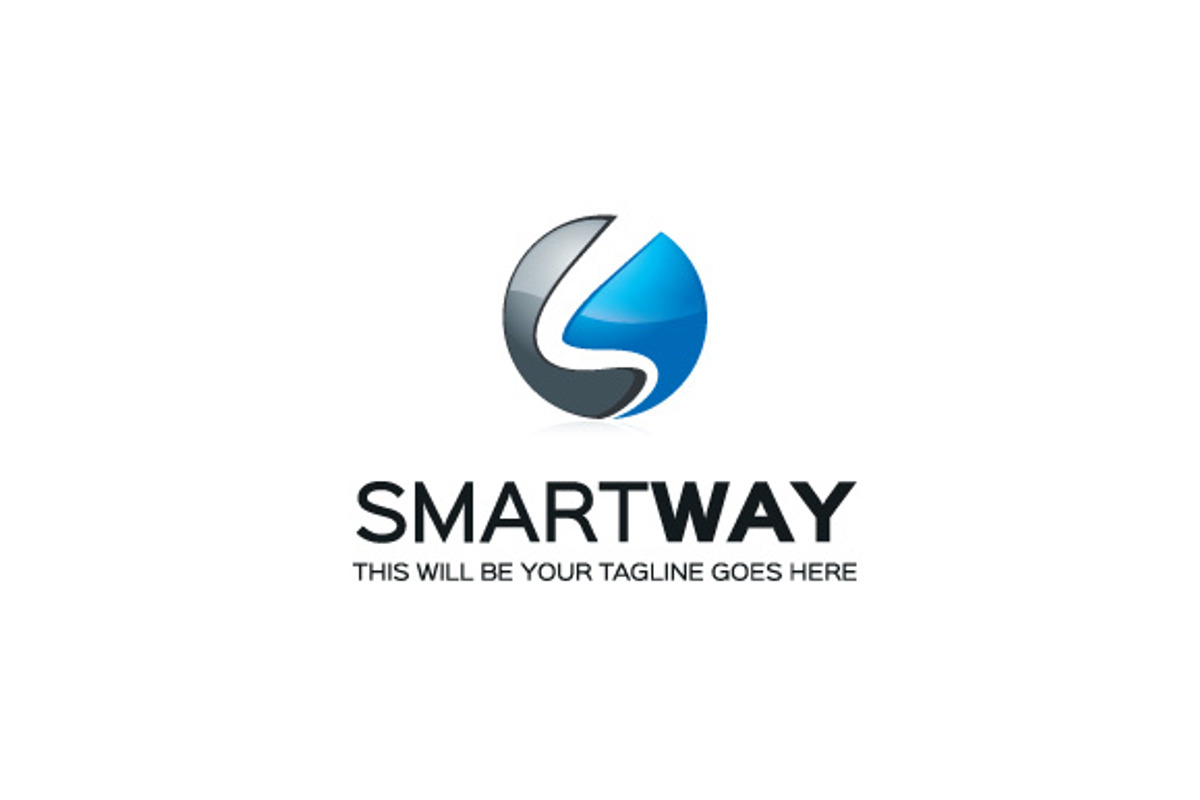Smart Way Logo Template, a Branding & Logo Template by The Branding Fusion