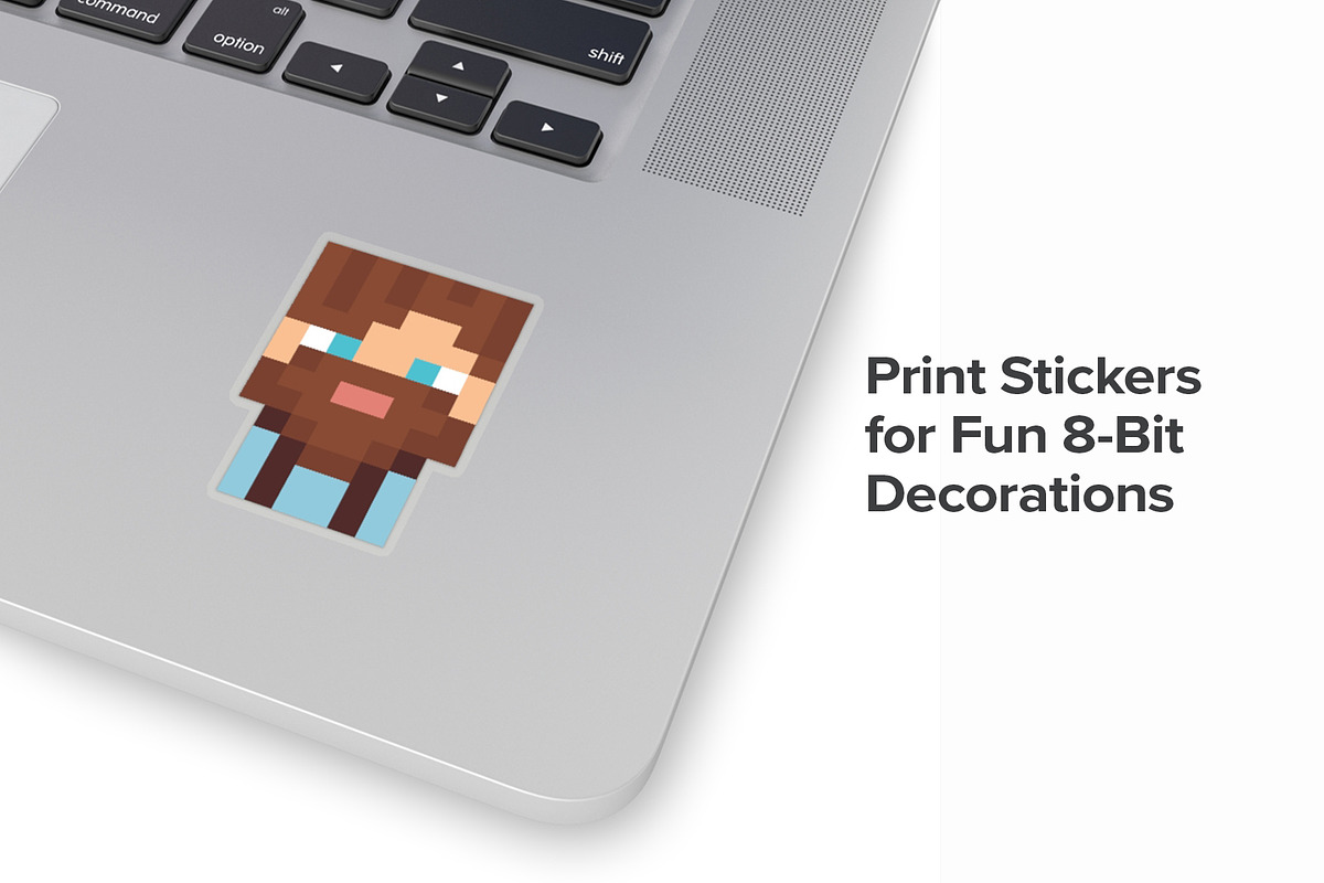 8-Bit Characters, an Illustration by IFBdesign