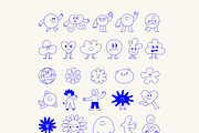 Cartoon characters, logos and icons, an Object Graphic by venimo