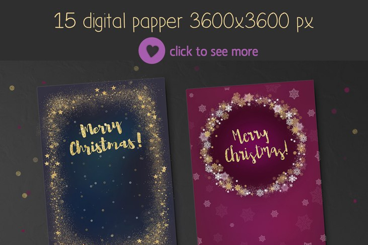 A big set of Winter Frames, a Texture Illustration by MixPixBox