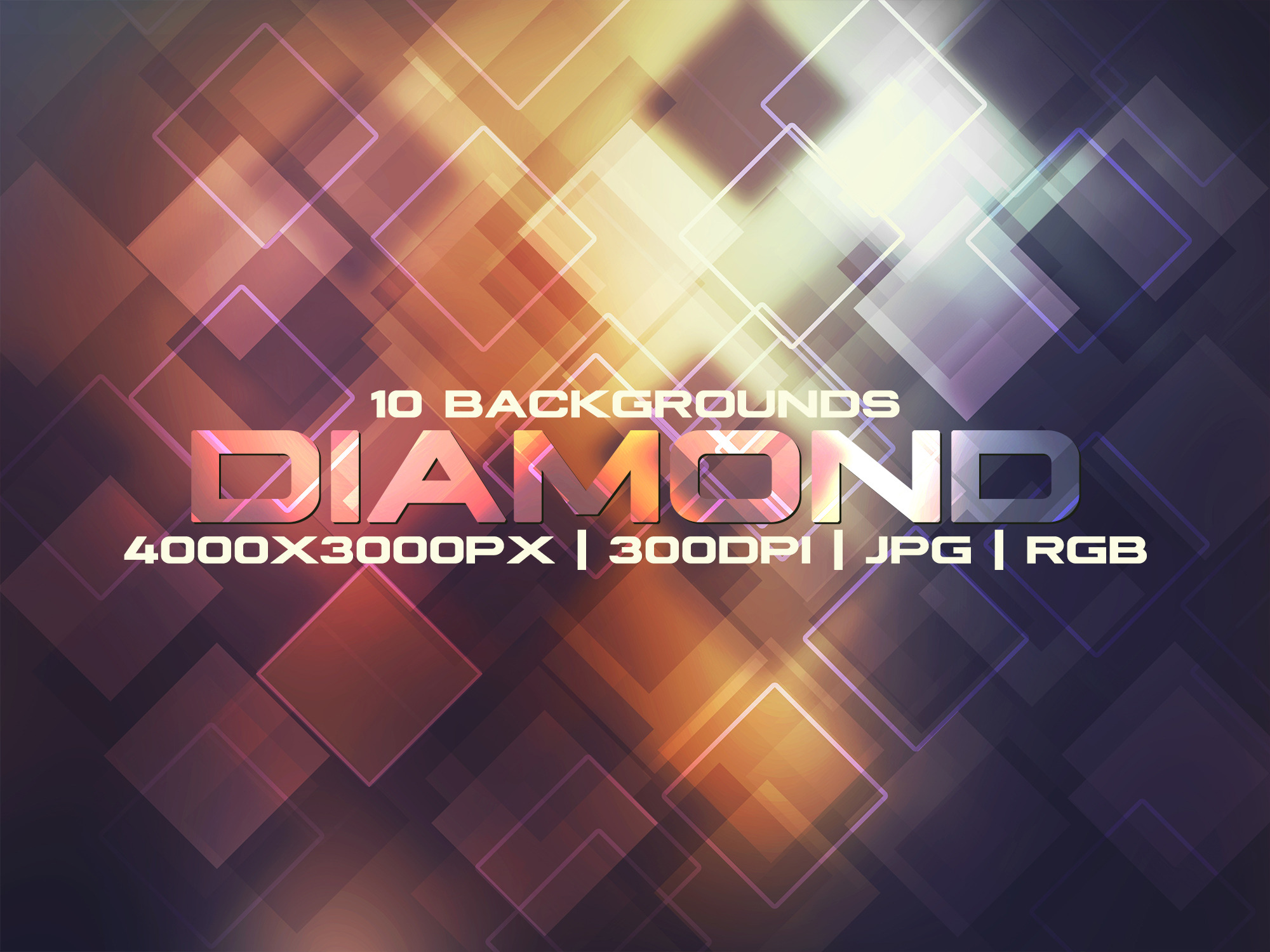 Diamond Photoshop Backgrounds, a Texture Graphic by Viktor Gjokaj ...