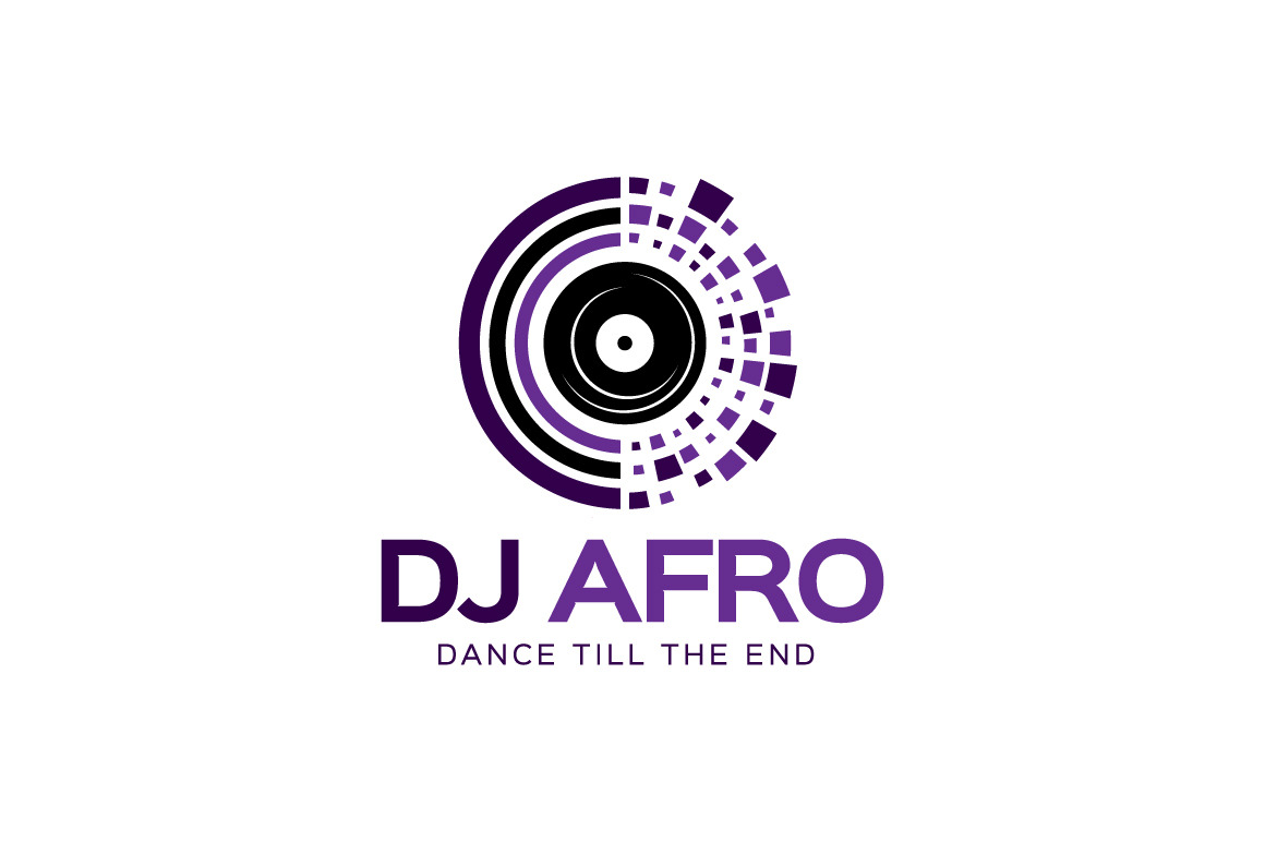 DJ Afro Logo, a Branding & Logo Template by LogoLabs