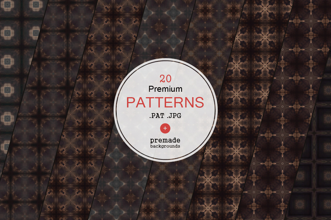 20 Premium Patterns, a Pattern Graphic by VectorMedia