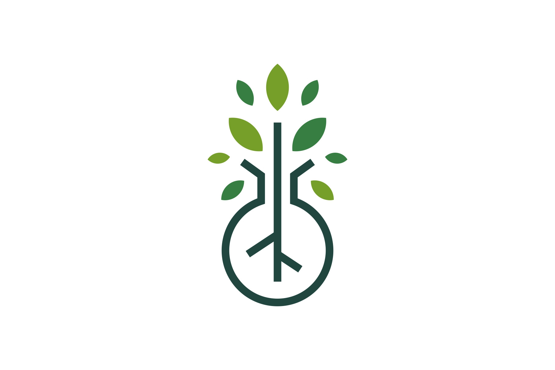 tree root lab laboratory leaf logo, a Branding & Logo Template by vastard