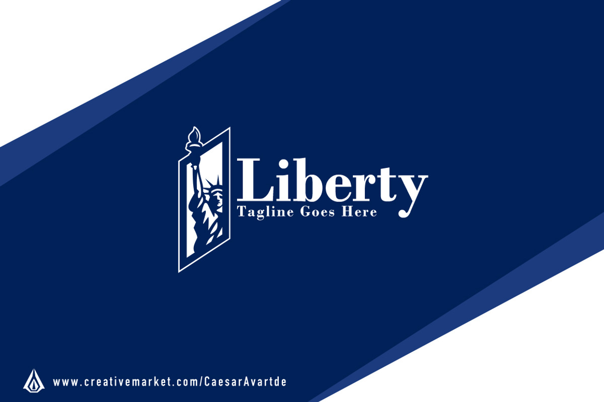 Liberty Logo Template, a Branding & Logo Template by Avartde Creative