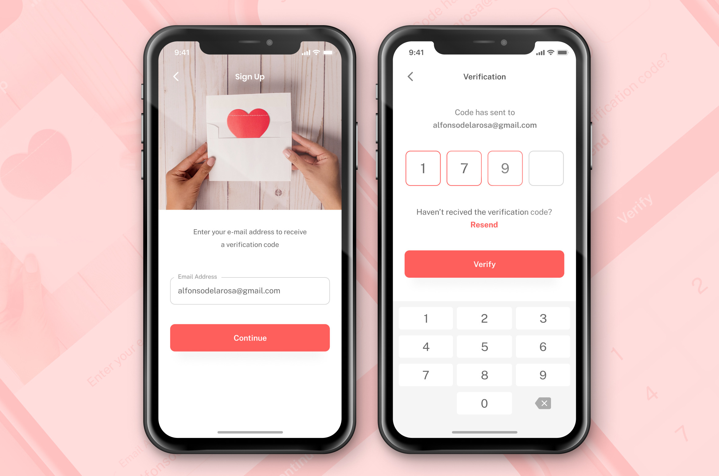 OTP Verification Screen Template, an App Template by Kreativ Space