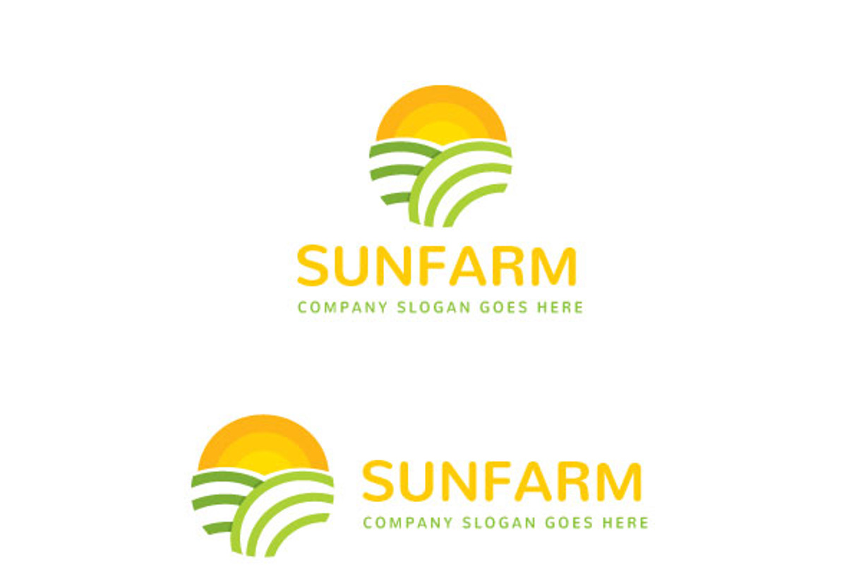 Sunfarm Logo, a Branding & Logo Template by Mariyana