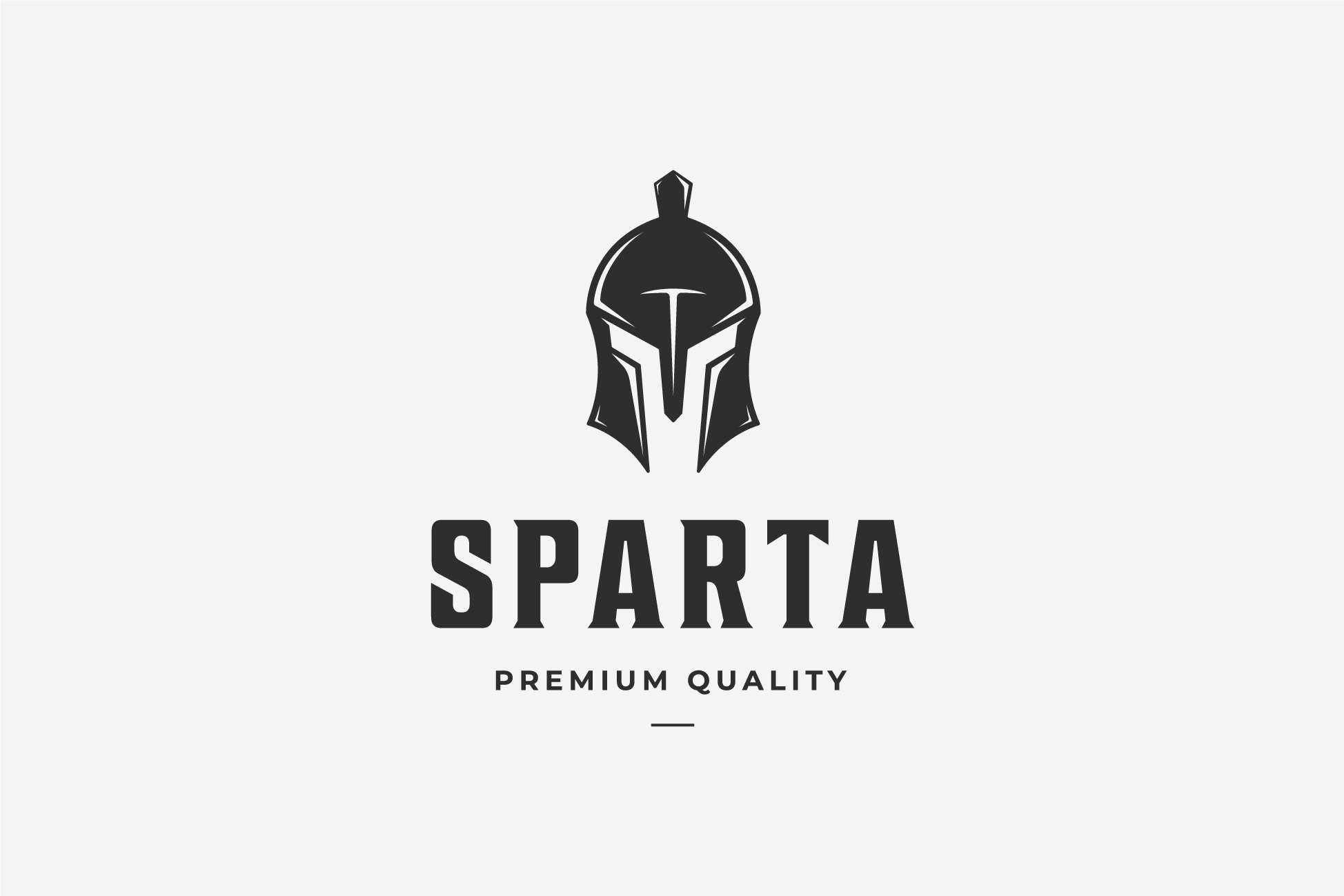 Minimal Armour of Sparta Logo Vector, a Branding & Logo Template by ...