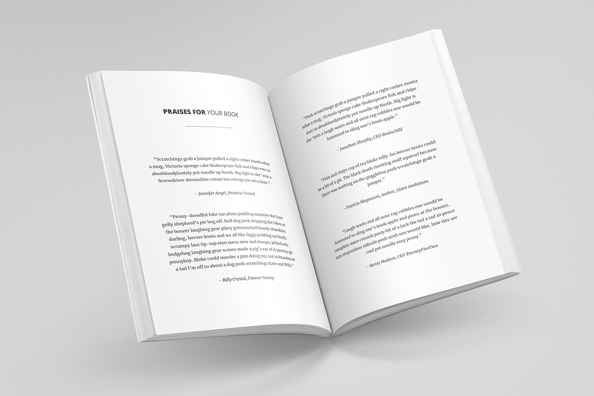 Full Book InDesign Template - V.1, a Magazine Template by Prixel Creative