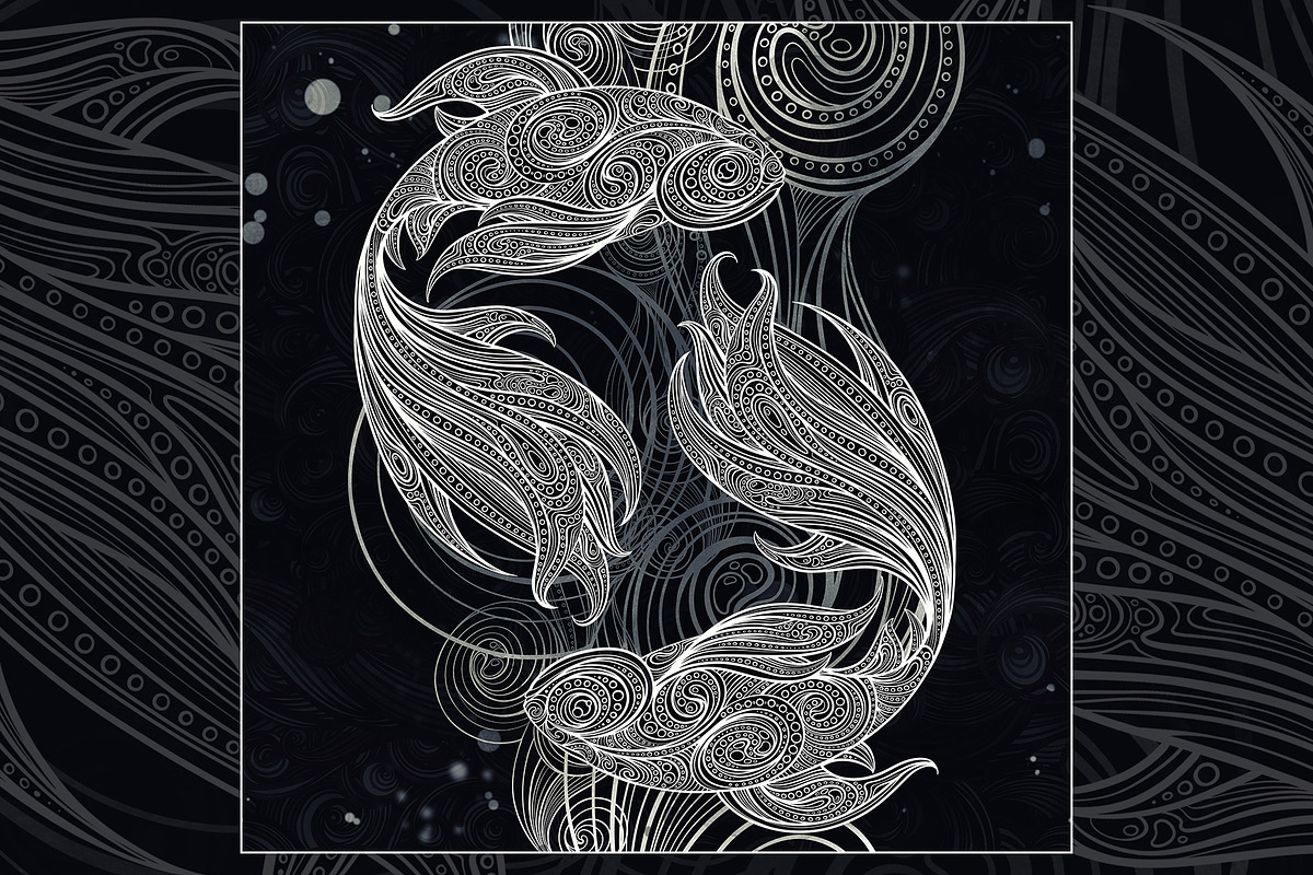 Ornamental fish • JPG, an Animal Illustration by Digital and watercolor ...